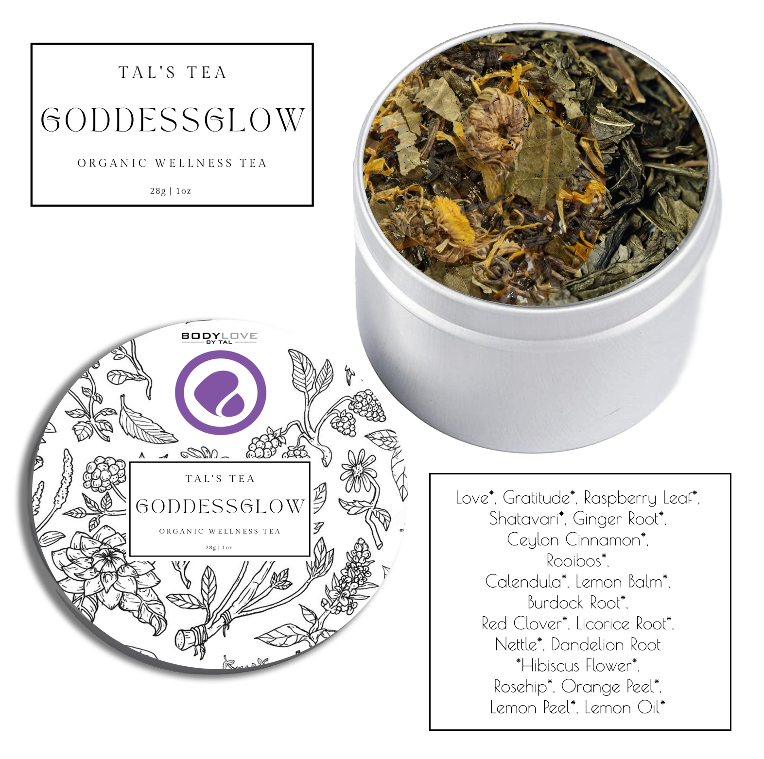 Tea | Goddess Glow – BodyLove by Tal